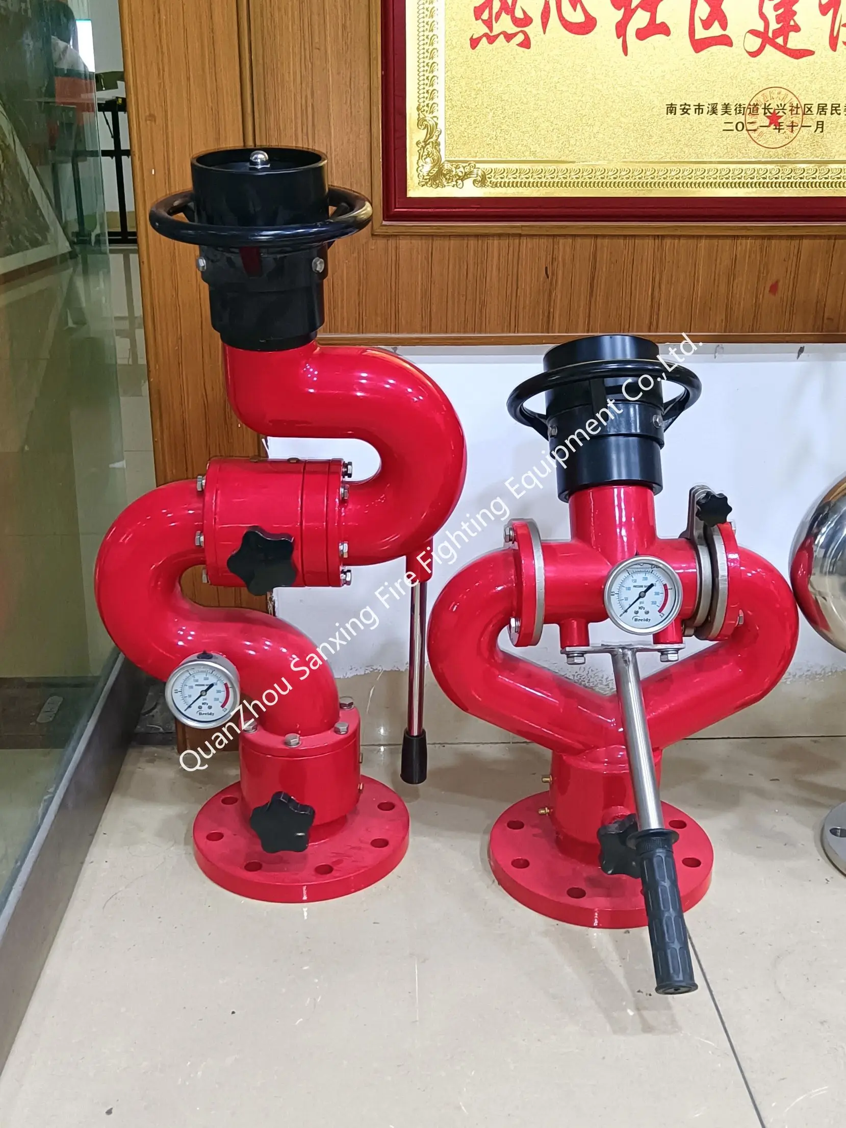 Fire Monitor Water Cannon Essential Firefighting Equipment Accessory ...
