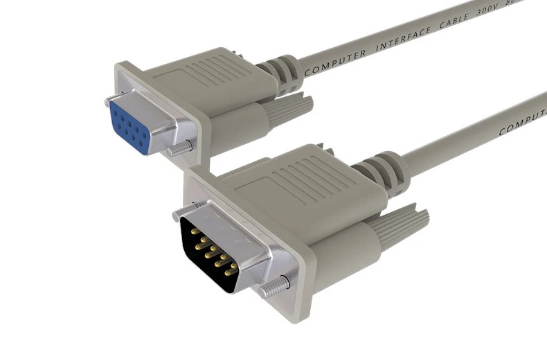 Db9 Serial Cable 9 Pins,Rs232 Connection Cable Computer Monitor Data ...
