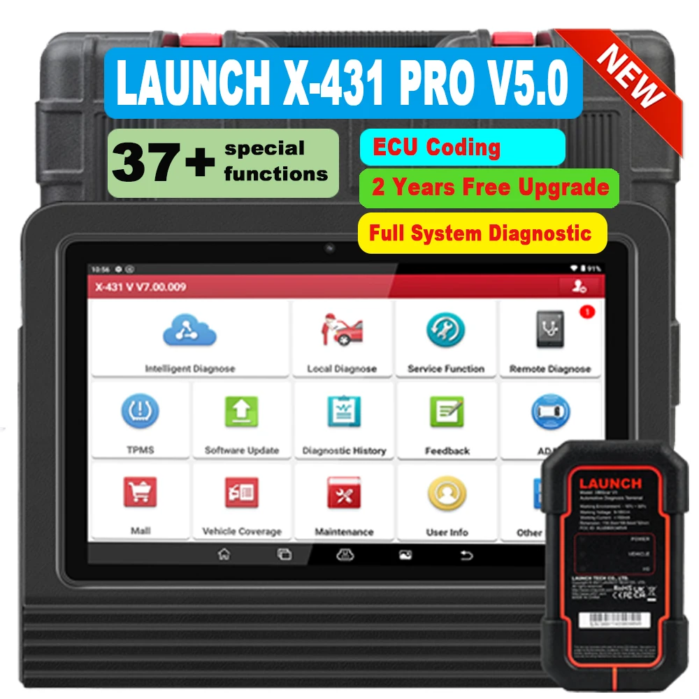 Launch X431 Pro V5 - Ultimate OBD2 Car Diagnostic Tool