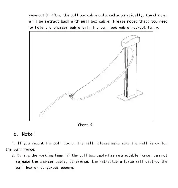 Evocharge Universal Cable Retractor for Secure EV Charging