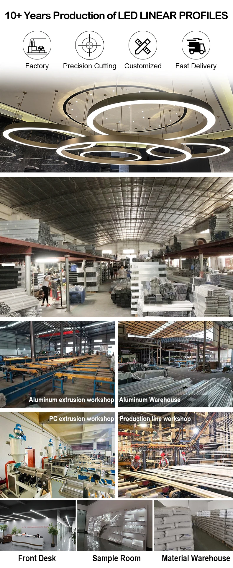 Aluminum Led Profile Light Aluminium Under Cabinet Lighting Pixel ...