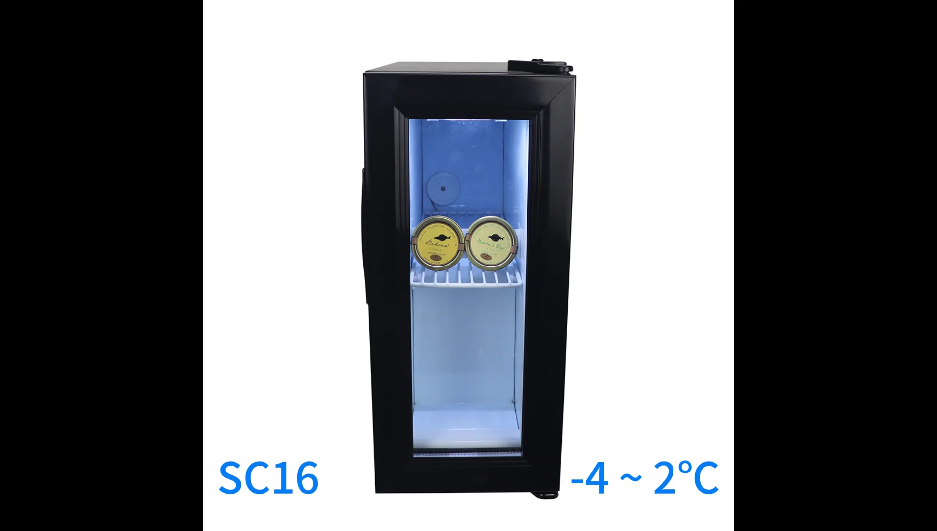 Fridgechina Mini Display Cooling Caviar Table Top Freezer With Digital ...