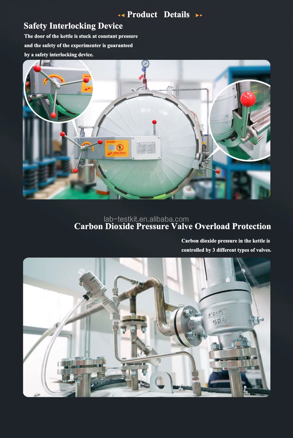 Stainless Steel High Pressure High Temperature High Concentration ...