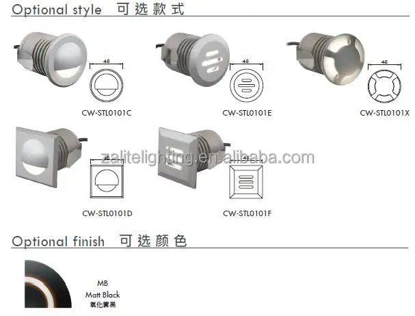 1W IP65 12v/24vdc Low Voltage Waterproof Aluminum Housing for Garden ...