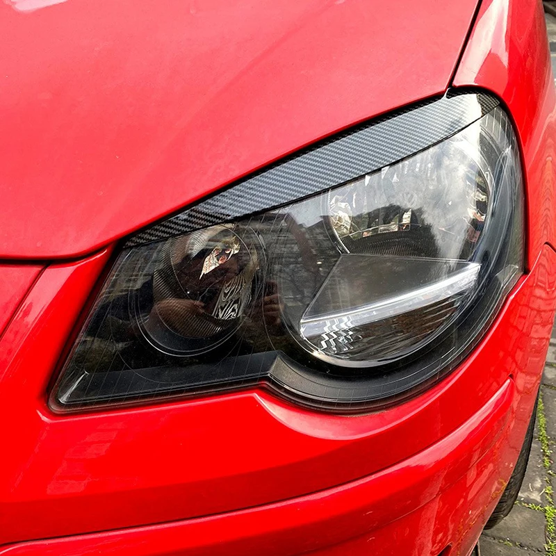 Headlight Eyelid Headlamp Eyebrow Strip Trim Cover Compatible For ...