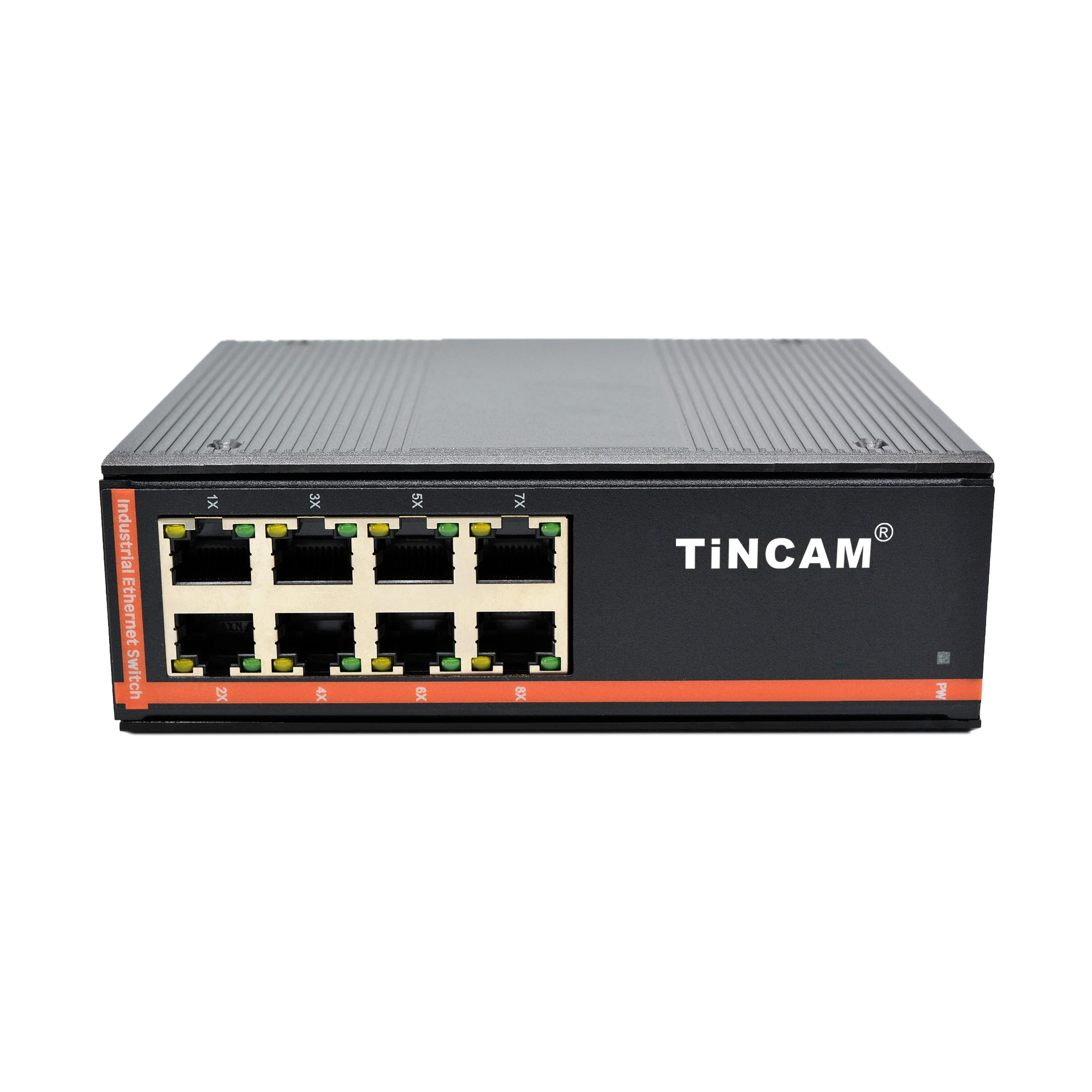 Tincam 8 Port Industrial Network Switch Ip 40 10/100/1000mbps ...