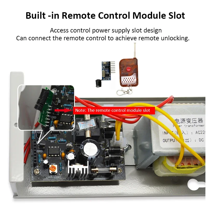 12vdc Remote Control Access Control Power Supply Switch 3a/5a Time ...