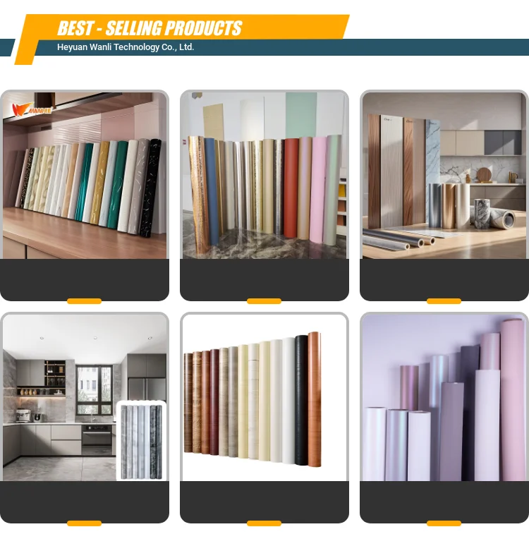 Modern Design Wood Grain Wallpaper Roll 53m*10m 280g Petg Decorative ...