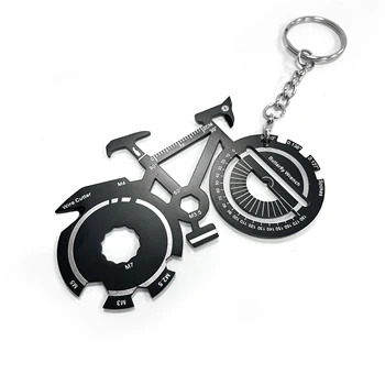Stainless Steel Bike Shape Multi Function Key Chain Custom Logo - Buy Bike Shape,Custom Logo ...