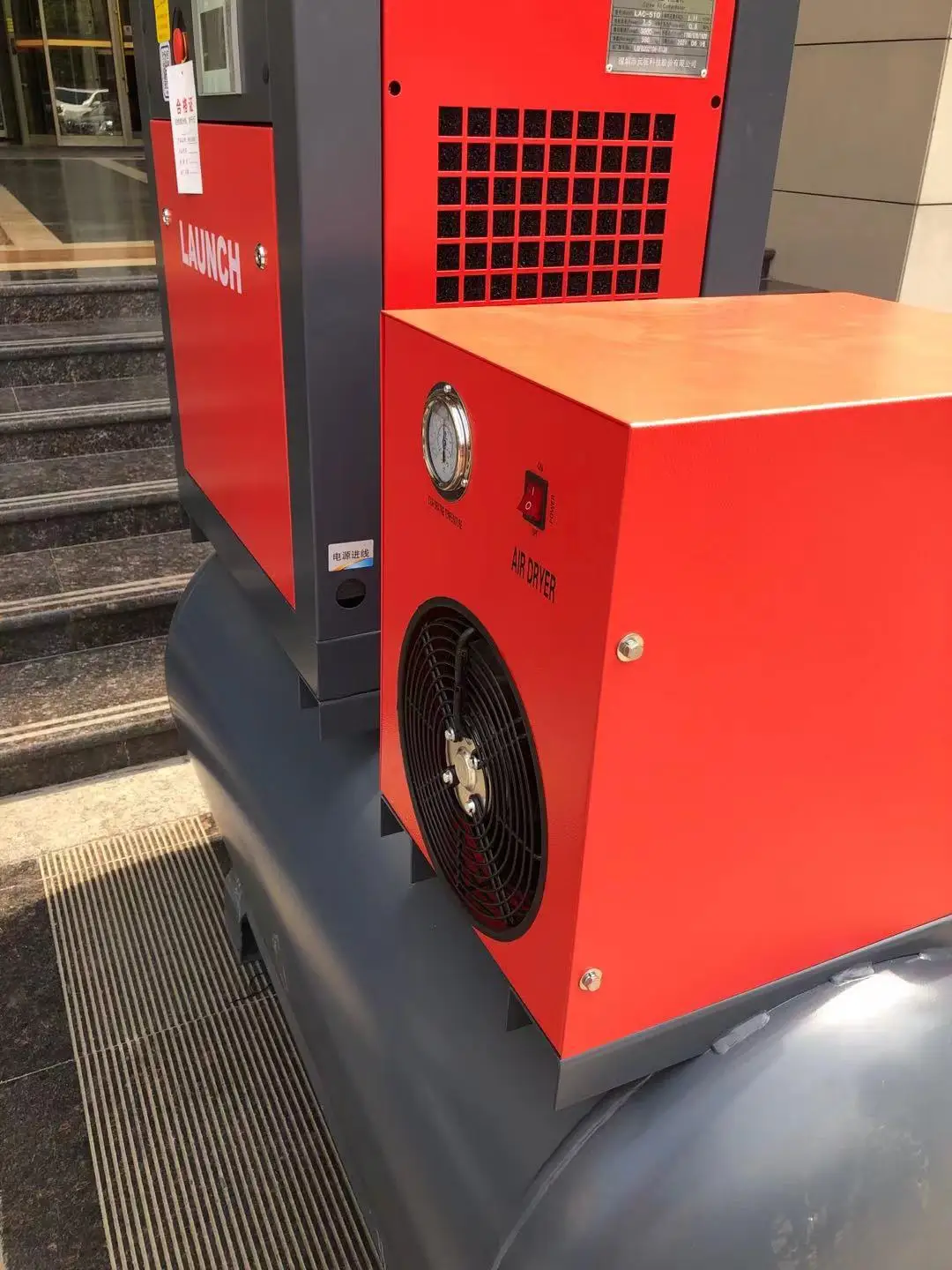 Launch Lac515 Screw Air Compressor - Buy Launch Air Compressor Screw ...