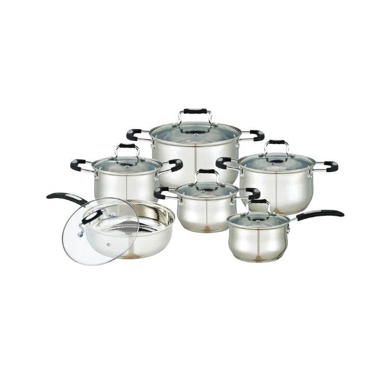 Kitchen Wear Cookware Set Cooking Pots Set Cookware Stainless Steel ...