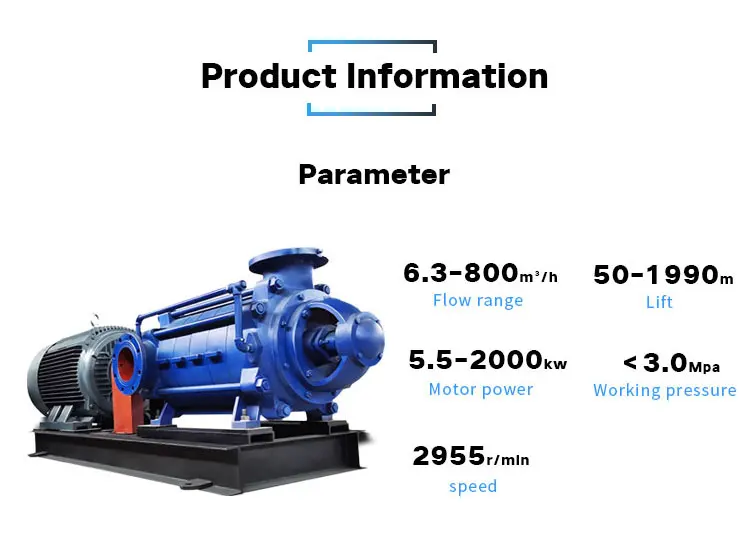 Pipeline Booster Boiler Feedwater Industrial Sand Gold Mining Mine Dewatering Smart Horizontal ...