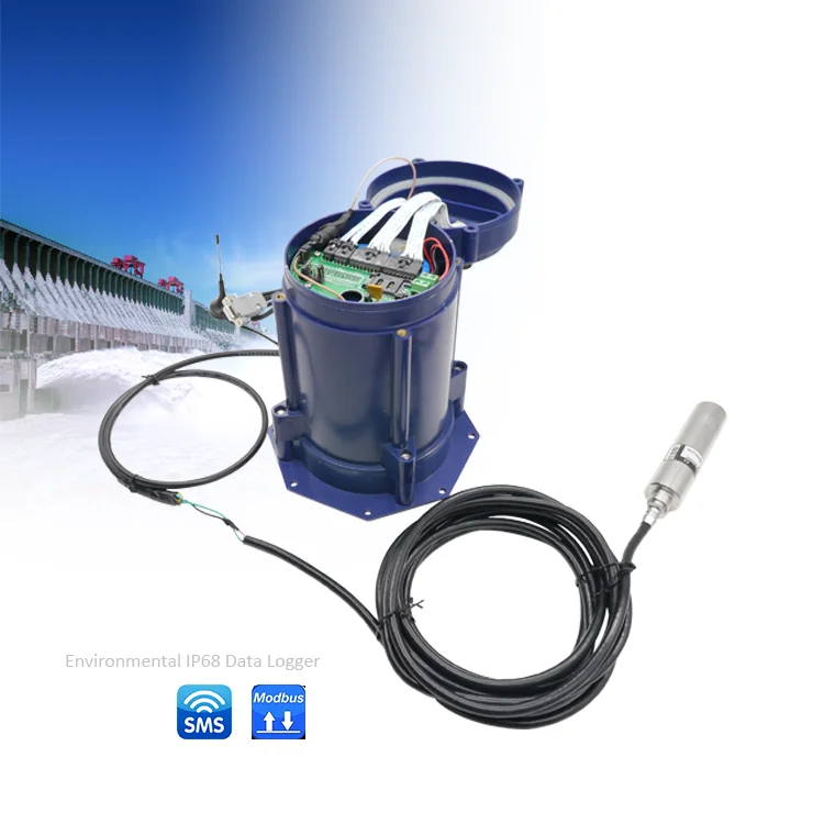 Rs485 Modbus Temperature Controller Waterproof Ip68 Pvc Battery Power ...