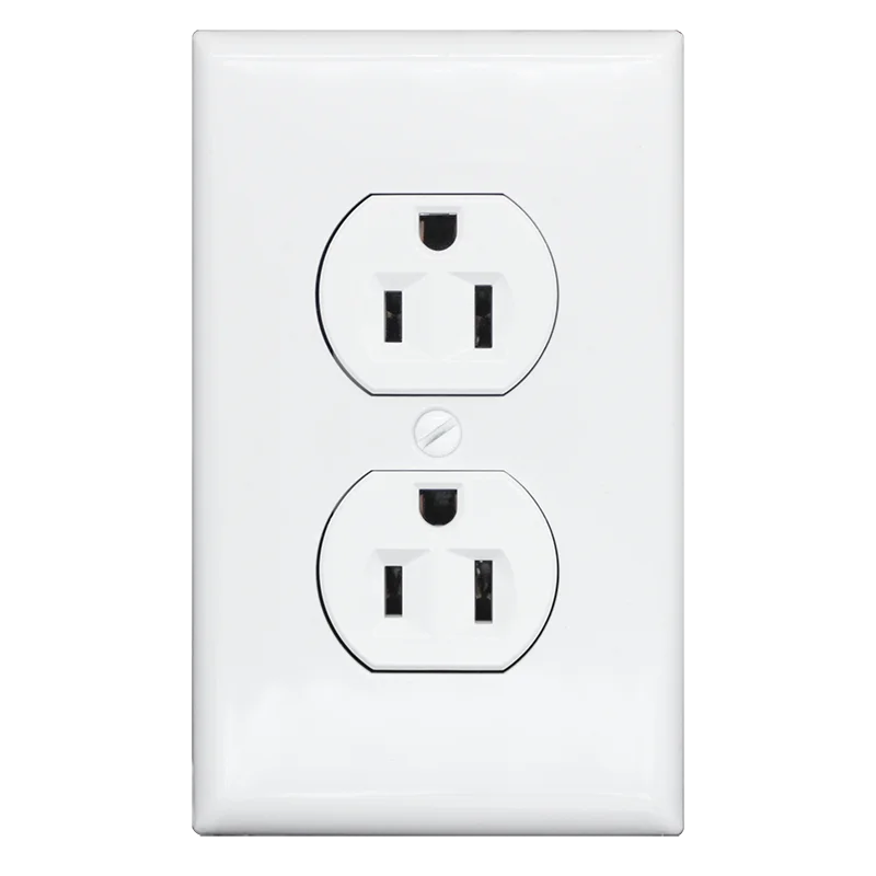 Lumex 15a 125v Nema5-15r Residential Grade Duplex Receptacle Outlet ...