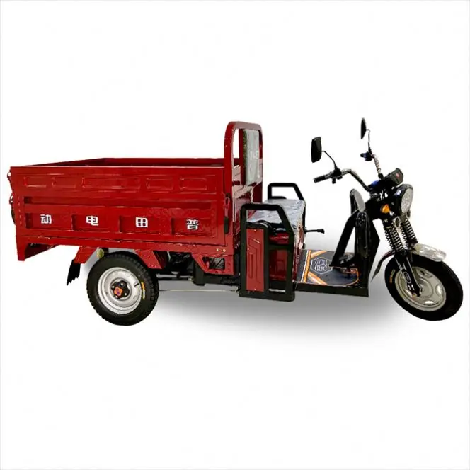 High Quality 800KG Electric Tricycle Tricycle Auto Rickshaw For Adult ...