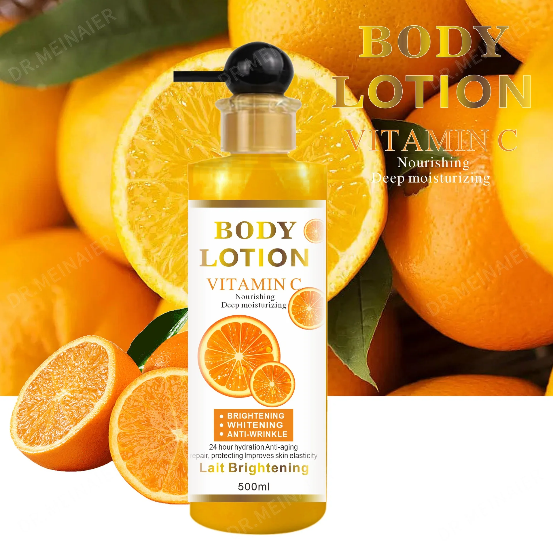 New Body Lotion Moroccan Argan Oil Whitening Skin Arbutin Turmeric Body ...