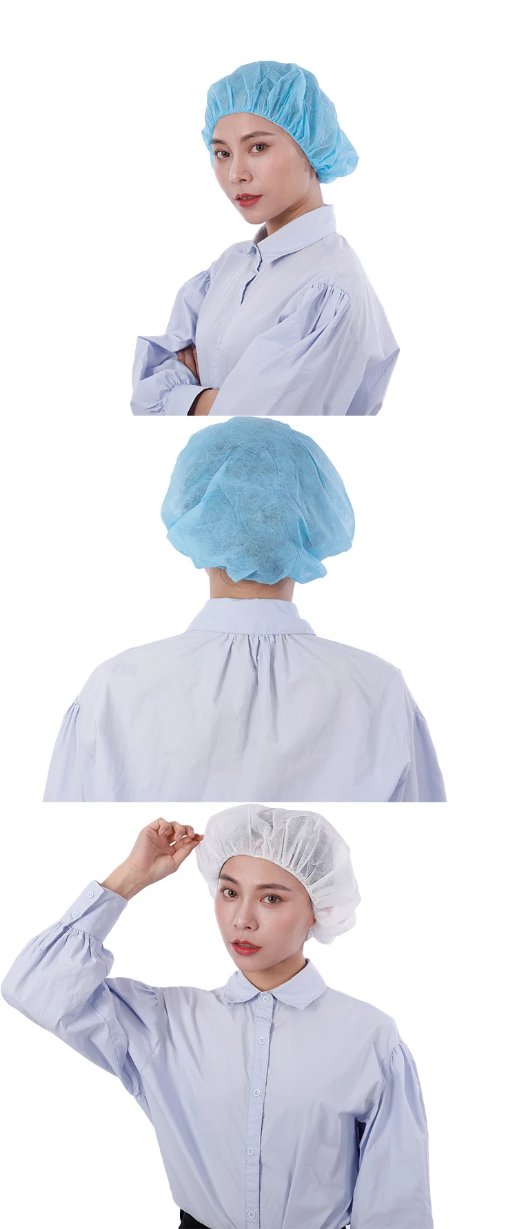 White Disposable Cap Factory Wholesale Disposable Mob Caps| Alibaba.com