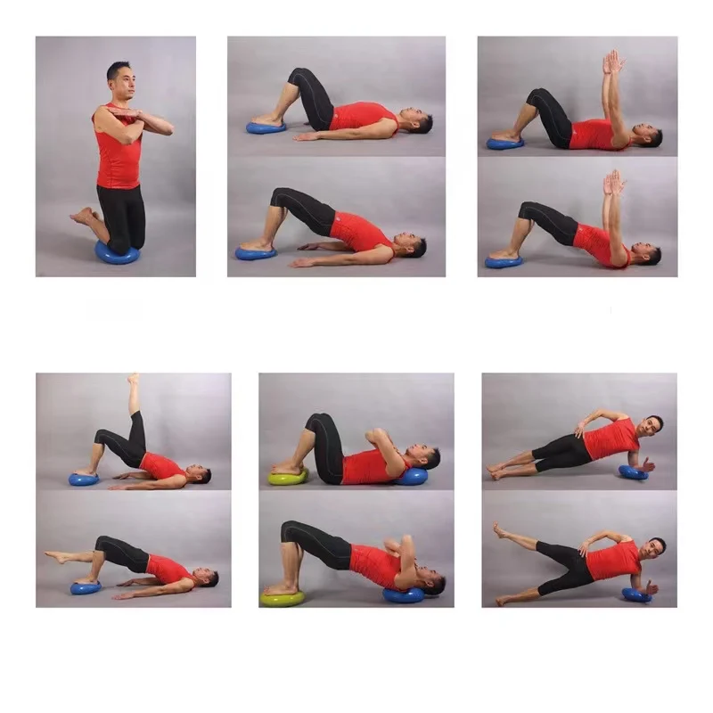 Exercise Balance Stability Disc Inflated Stability Wobble Cushion Extra ...