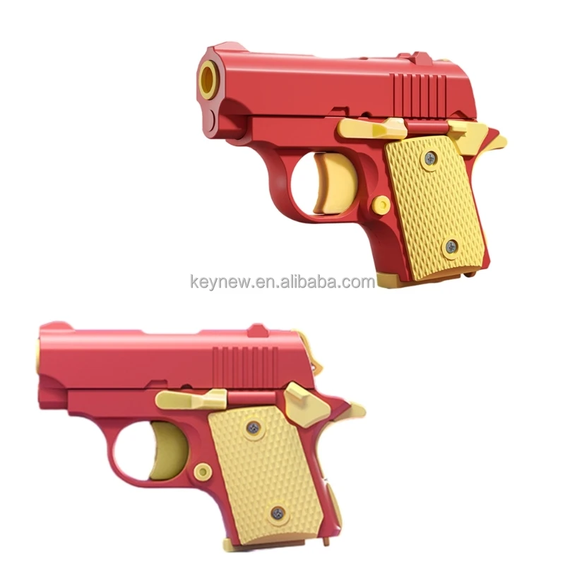 Stress Relief Fidgets Toy Guns Playful Entertainment Toy Practical Joke ...