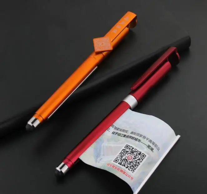 Wholesale Customized Promotional Plastic Pull Out Banner Pen