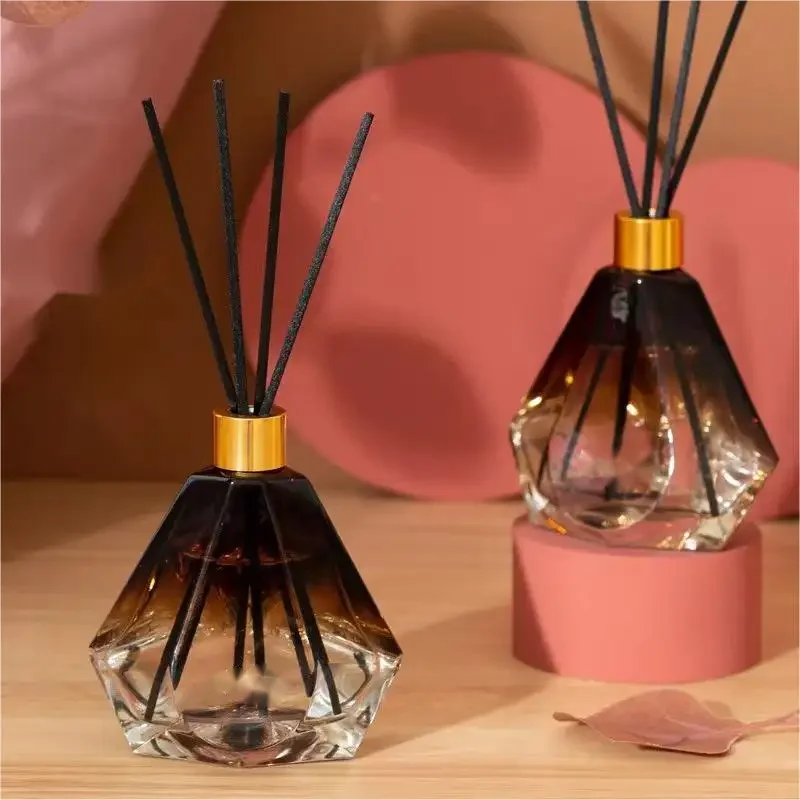 Luxury Crystal Glass 100ML Reeds Diffuser Fragrance Aromatherapy Bottle ...