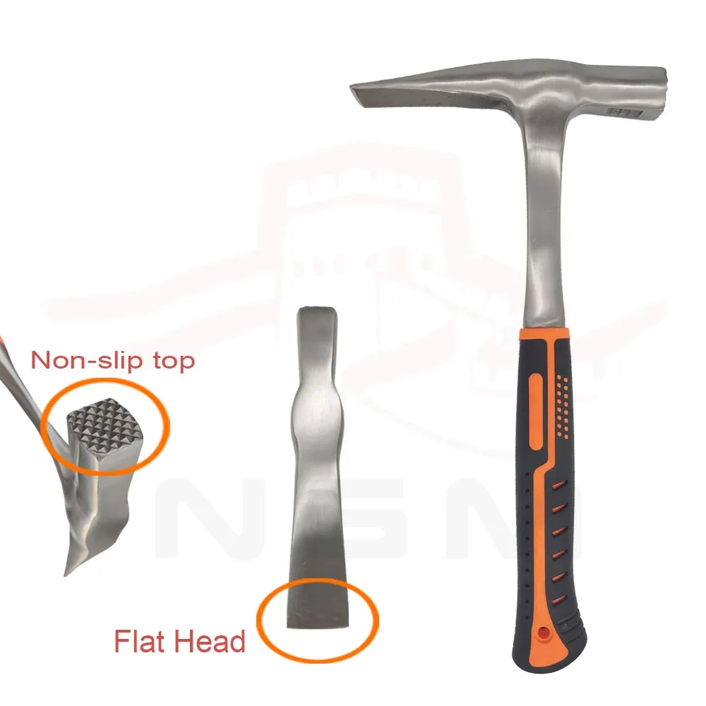 16oz Masonry Hammer With Tpr Ergonomic Handle - Buy Masonry Hammer With ...
