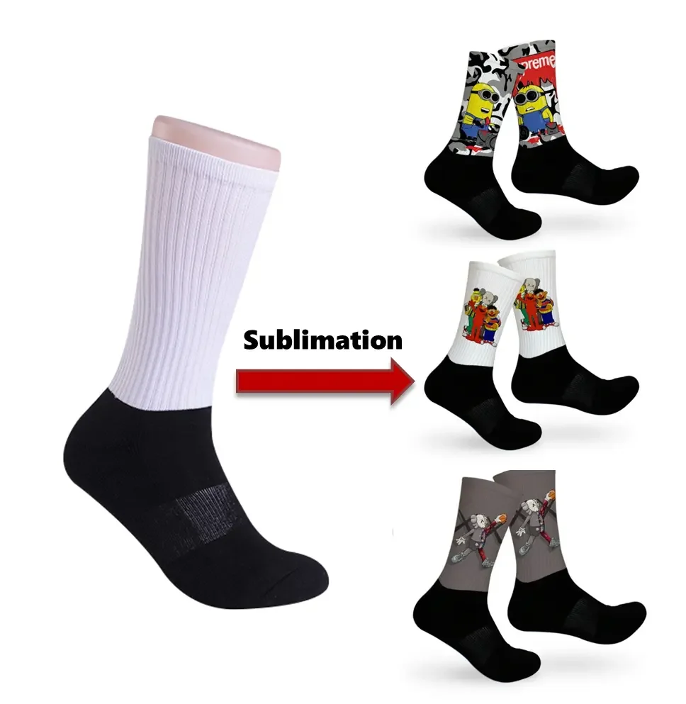 Custom 3D Spandex Printer Sublimated Ankle Sport Blank Sublimation ...