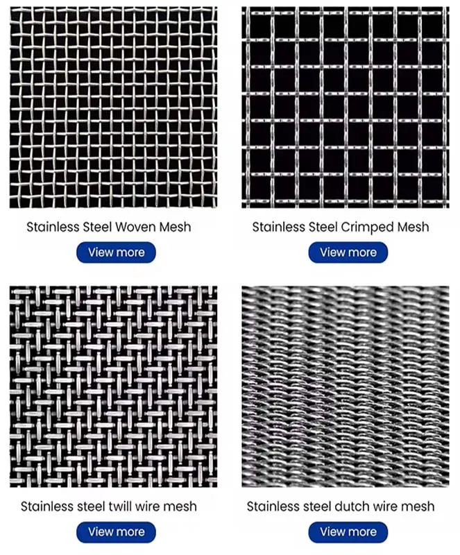 Woven Wire Mesh Crimped Wire Mesh Factory Direct Sales Of High Quality ...