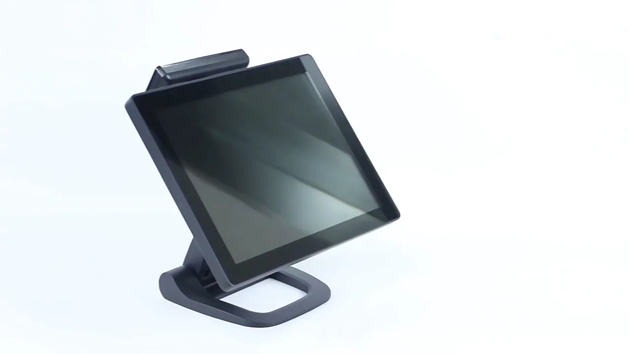 Foldable 15'' Main Display Aluminum Alloy Cash Register Pos System ...
