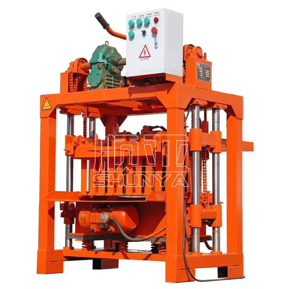 Hollow Block Machine Qm4-40 Manual Block Making Machine - Buy Hollow ...