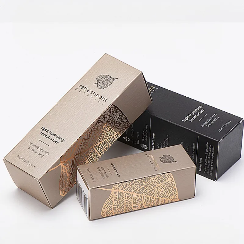 Custom retail skin care box packaging Printed folding cosmetic paper card box packaging| Alibaba.com