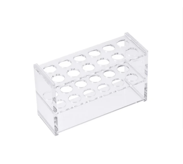 8 Burette White Plastic Chemistry Tube Rack School Laboratory ...