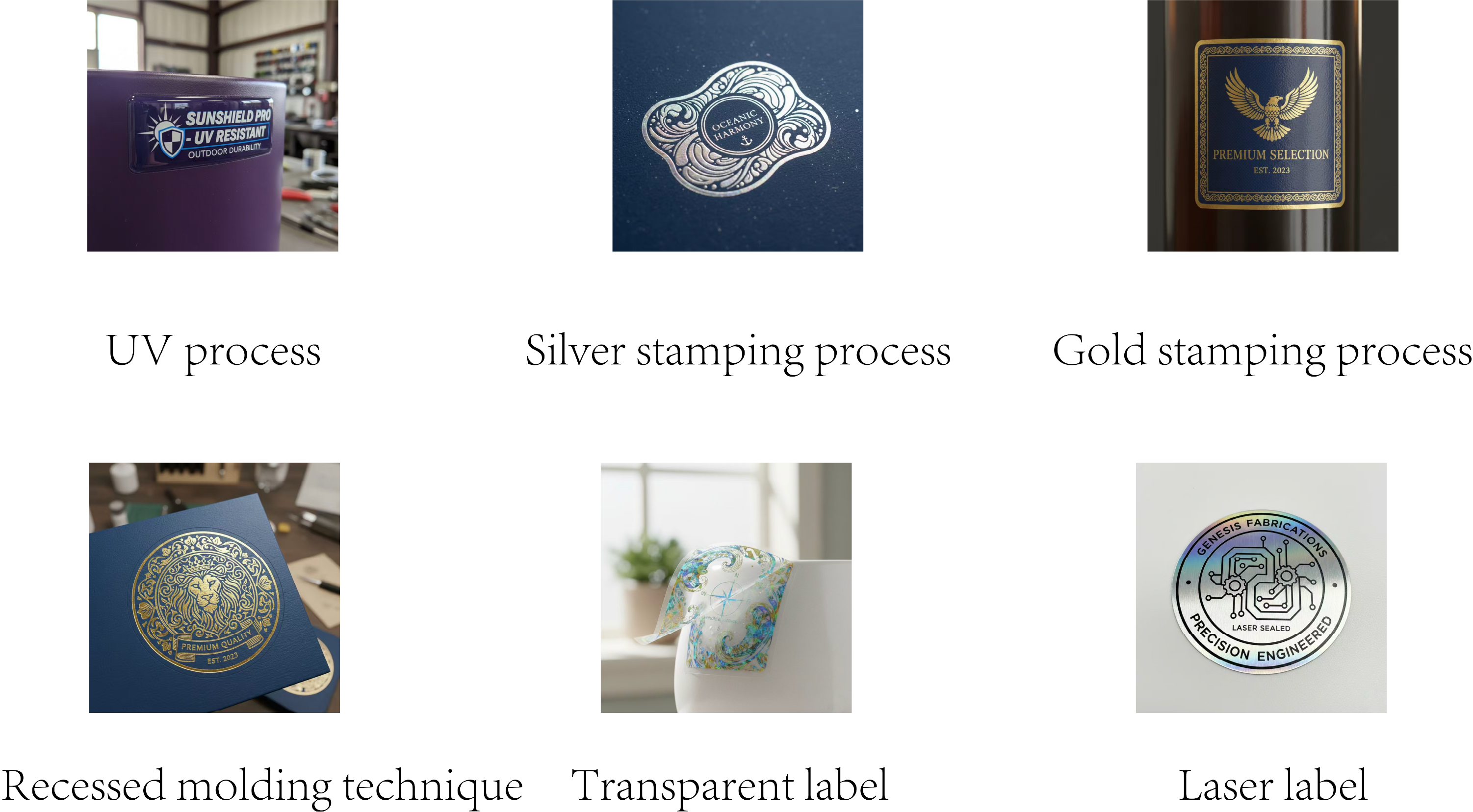 Custom Luxury Perfume Bottle Label Sticker Waterproof Adhesive Epoxy ...