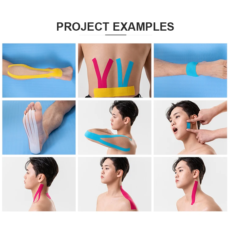 Made In Korea Excellent Quality Pre-cut Type Breathable Kinesiology ...