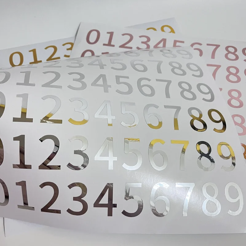 Transparent Round Logo Stickers Plastic Vinyl Clear Printed Foil Label ...