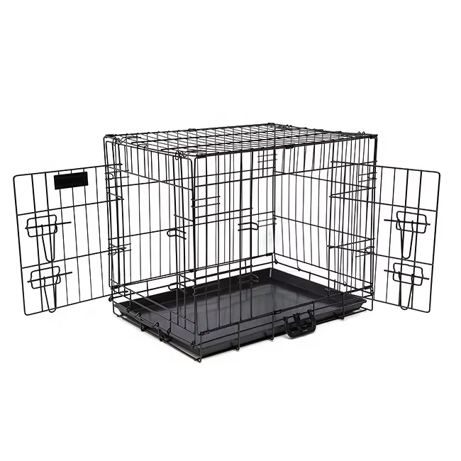 Manufacturer Folding 18/24/30/36/42/48 Inch Free Dog Cages and Crates ...