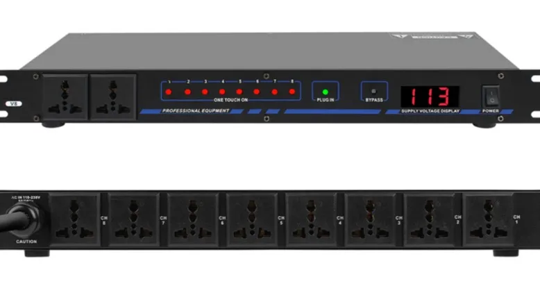 10 Output Rack Mount Lcd Power Sequence Controller 30a 6000w ...