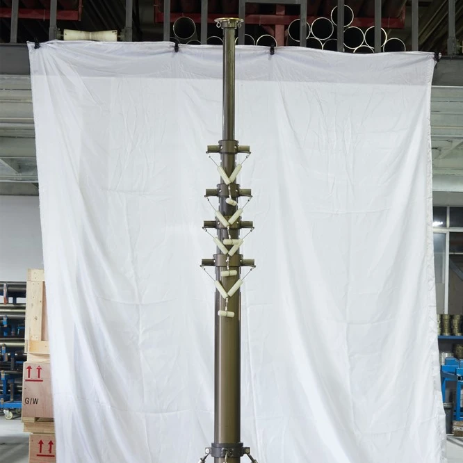 15 Meters Communication Antenna Mast - Highful Pneumatic Telescopic Mast