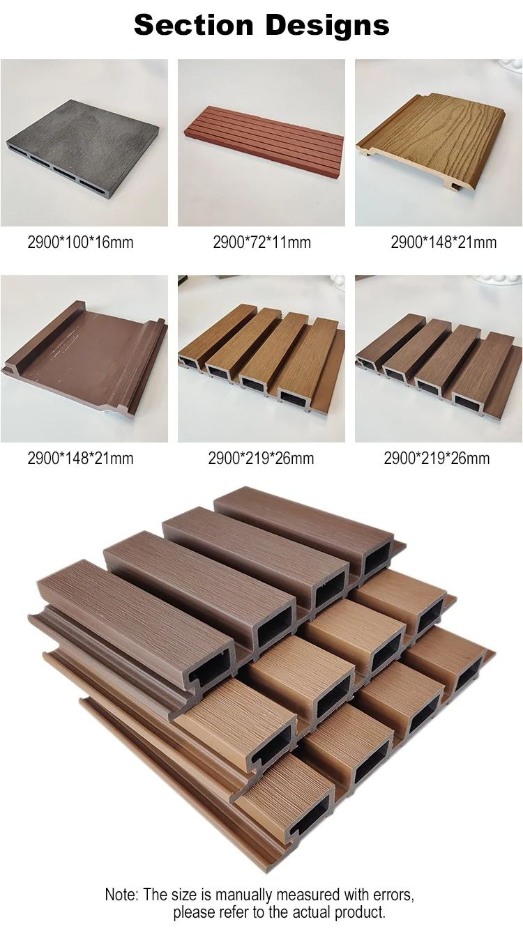 Premium Laminated Waterproof Fire Resistant WPC Wall Panels