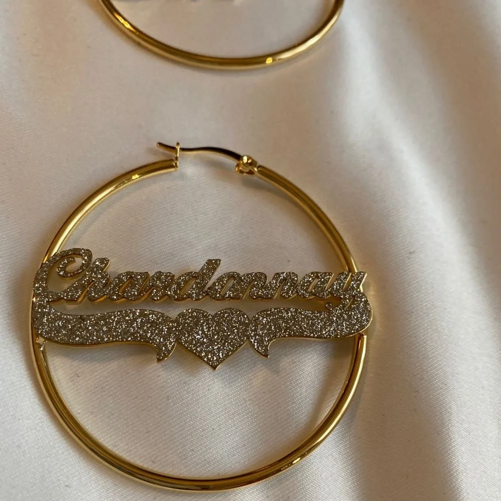 Cartoon Hoop Earrings