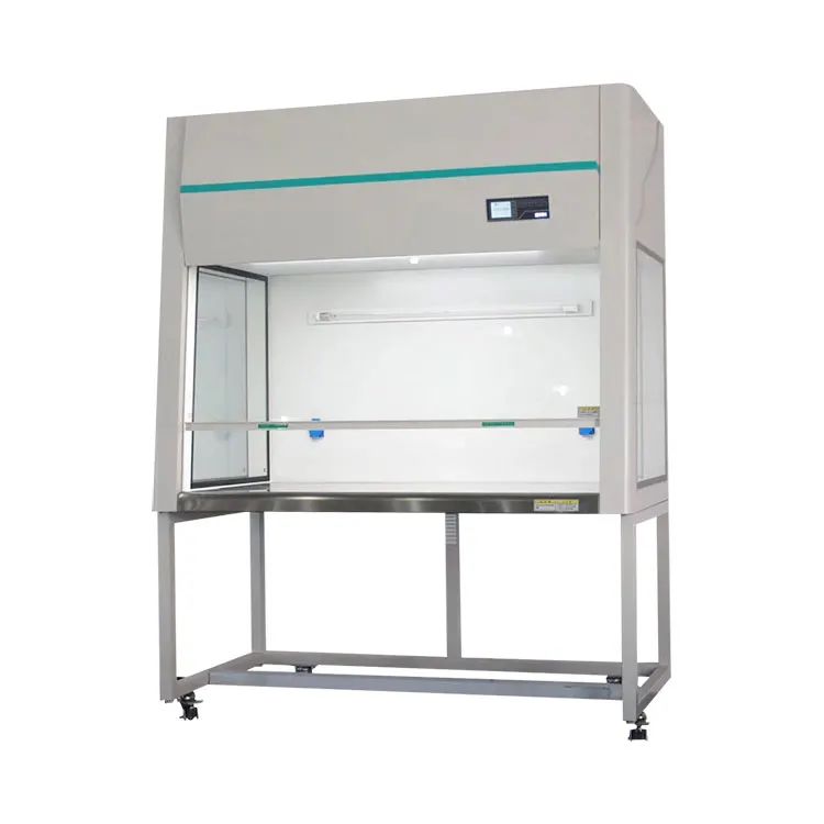PCR laboratory stainless steel flow hood laminar flow cabinet vertical ...
