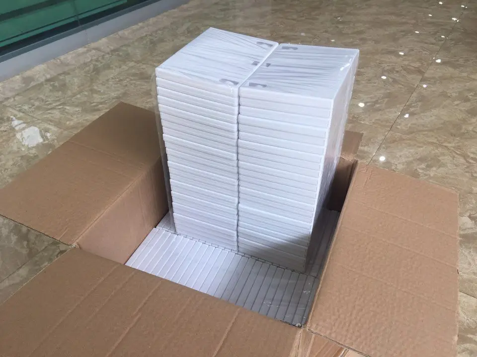 Custom Cover Packing Cd Dvd Game Card Box Storage With Logo Plastic ...