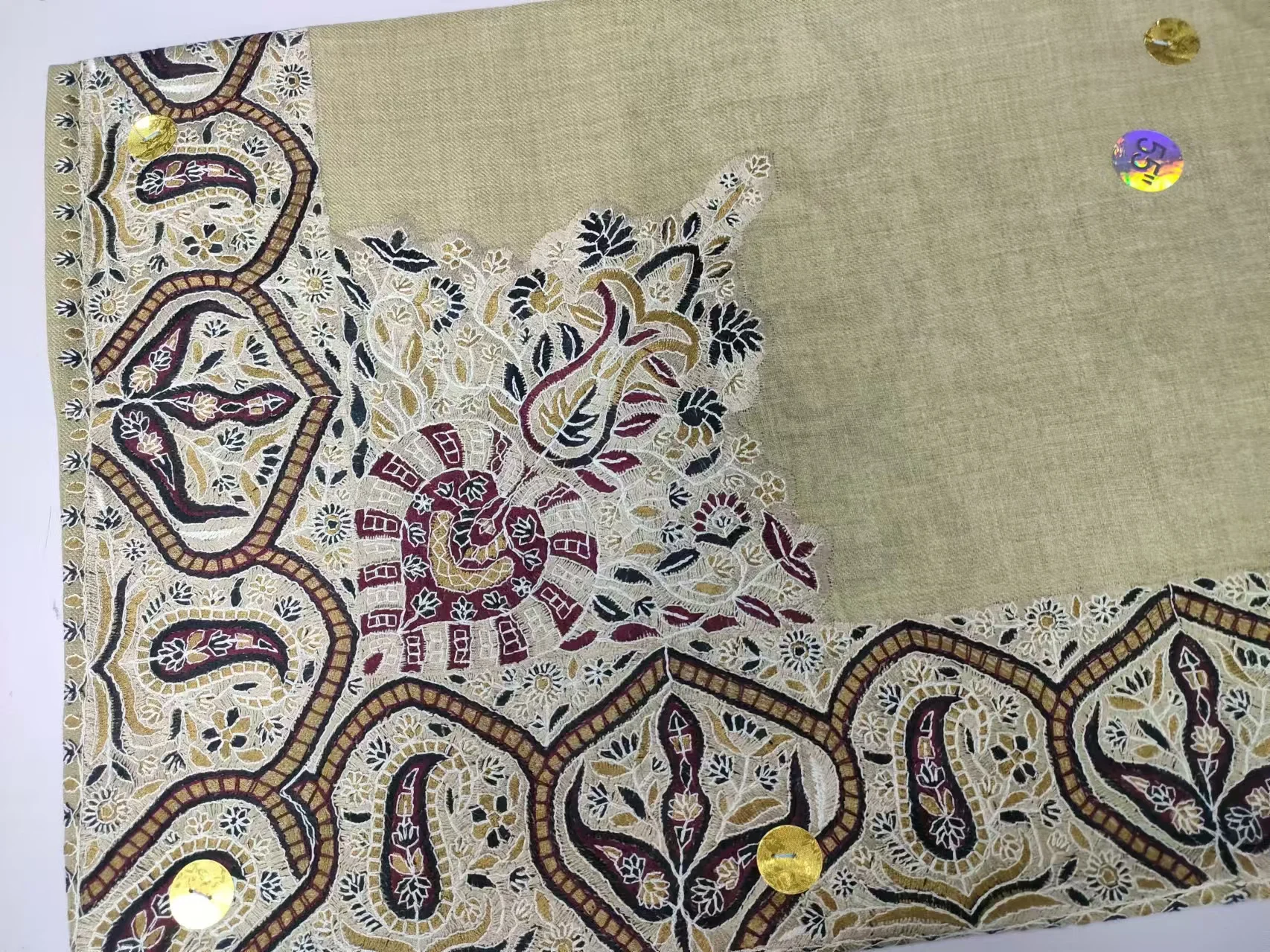 Yemeni Embroidered Shemagh Shawls Arabic Head Scarf Oman Keffiyeh ...