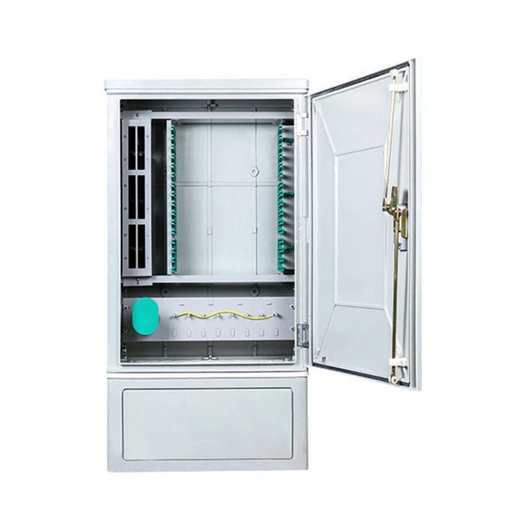288 576 Core Telecom Equipment Cabinet Optic Fiber Cross Connect ...