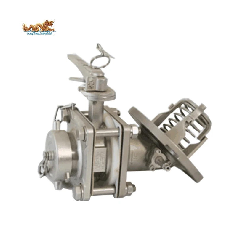 Bottom Discharge Valve ISO Tank Container Spare Parts and Accessories ...