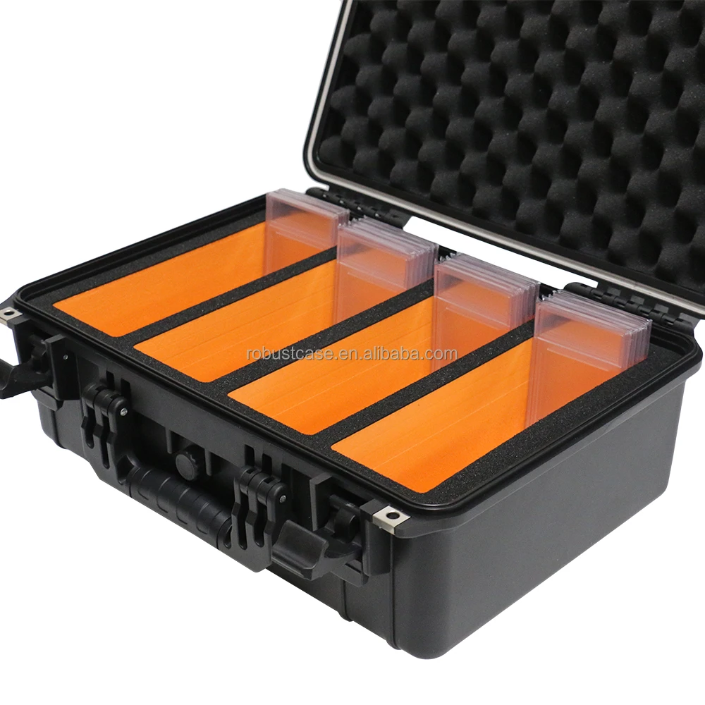 Wholesale 4 Row Card Slab Case Hard Plastic Ip67 Waterproof Graded Card ...