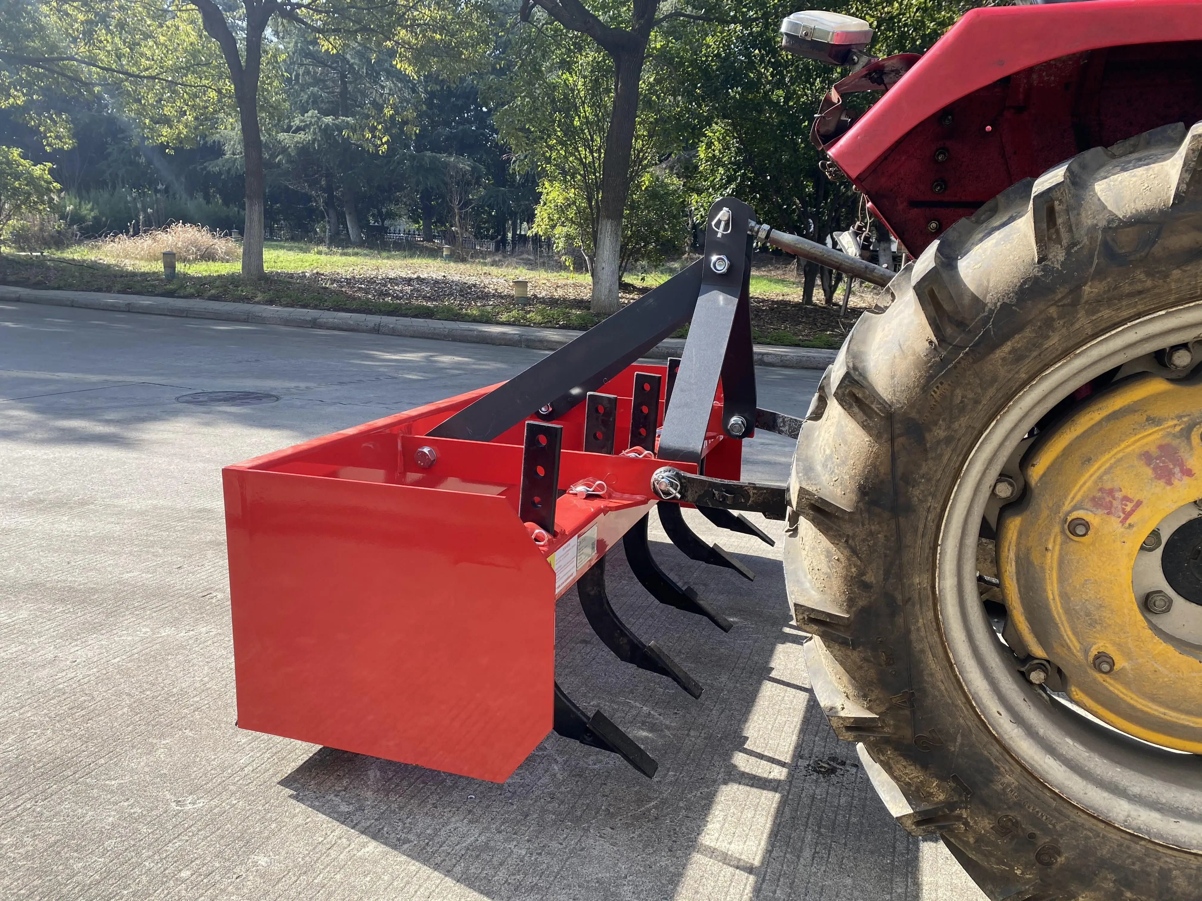 Agricultural Farm Tractor with 3 Point PTO Box Blade Scraper