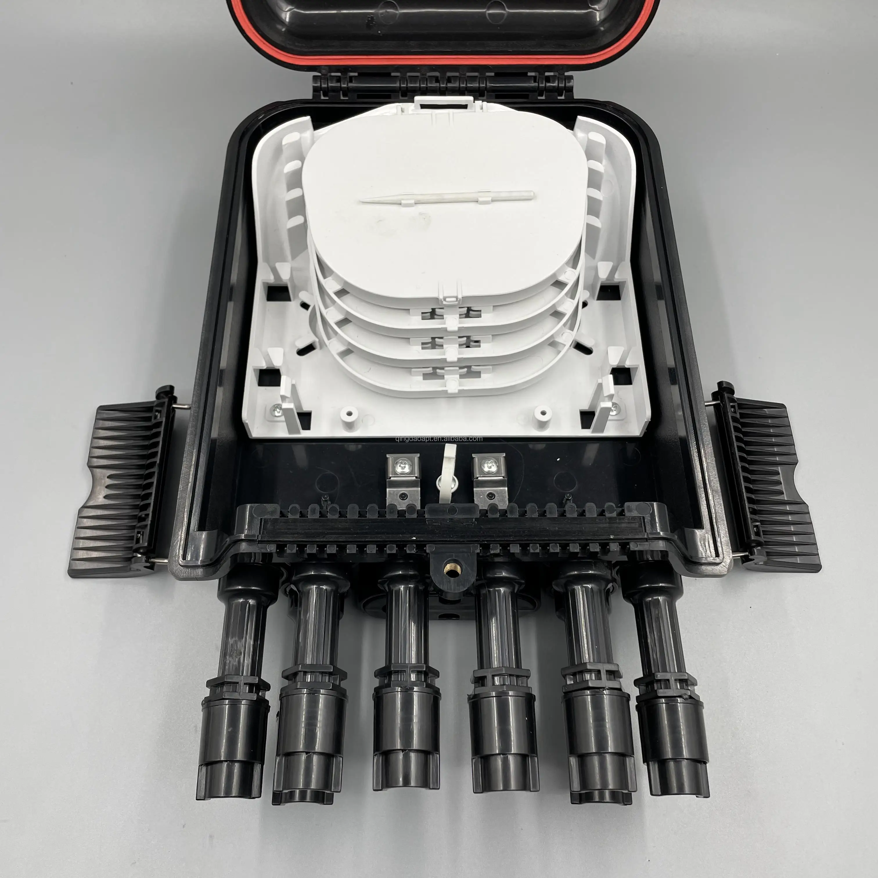 8cores Black Color Huaiwei Adapter Distribution Box Ftth Fiber Optic ...