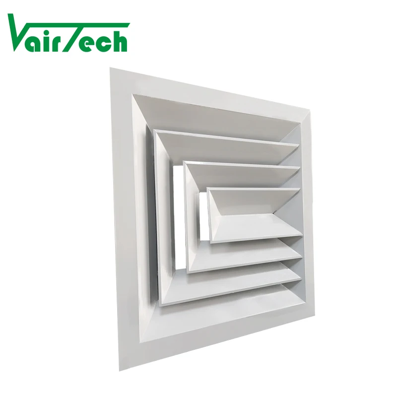 3 Way Square Air Diffuser - Efficient Ventilation Solutions