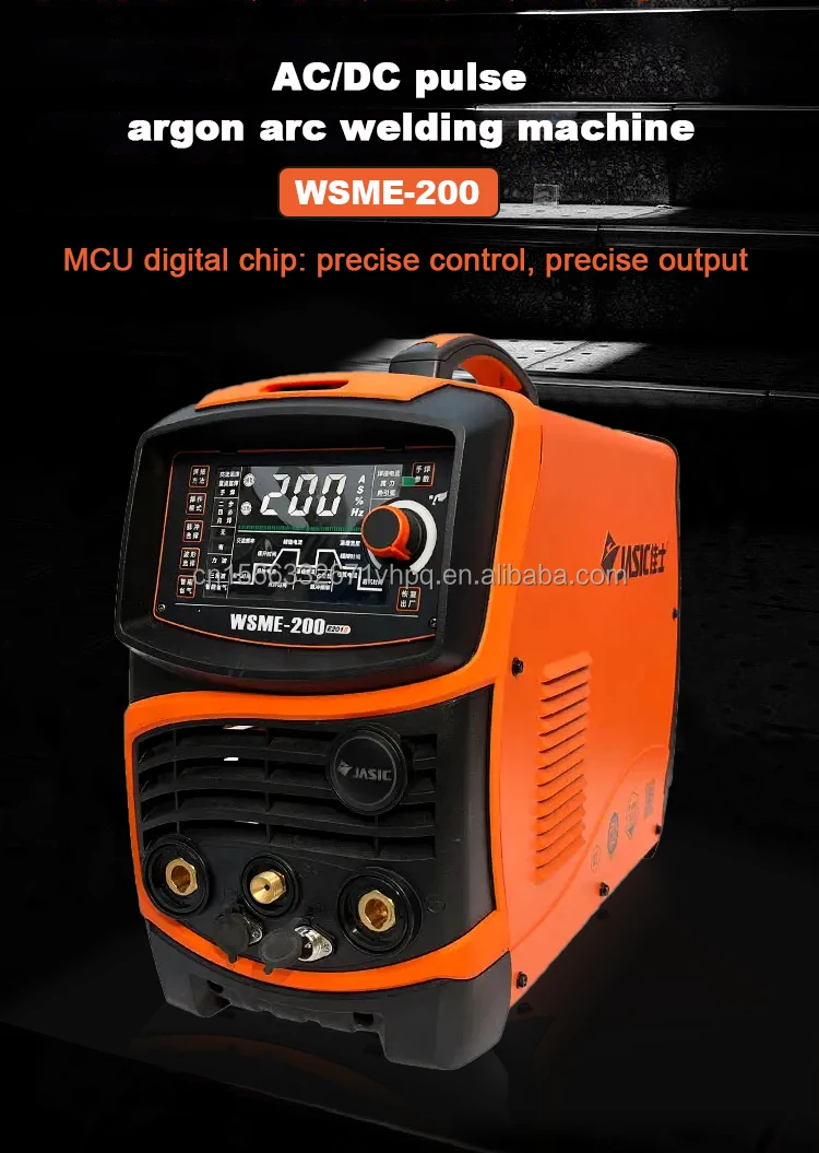 JASIC TIG WSME-200 Pulse AC DC Welder - Versatile & Durable